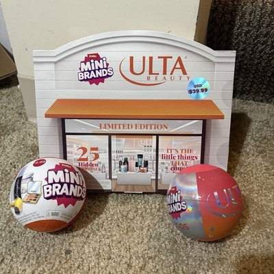 Ulta Beauty x Mini Brands ADVENT CALENDAR 2025 + (2) Mini Brands Makeup ...