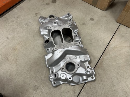 Edelbrock 2101 Performer Intake Manifold 1955-86 Small Block Chevy SBC ...
