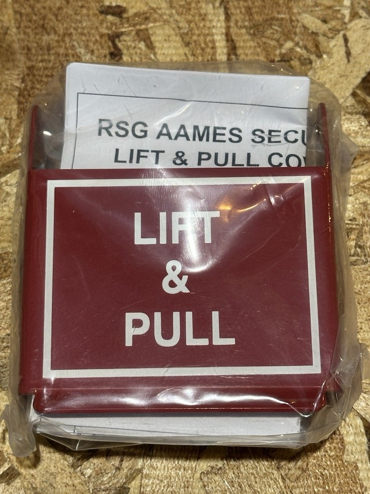 RSG LIFT & PULL DUAL ACTION FIRE ALARM PULL STATION COVER - PRE-OWNED ...
