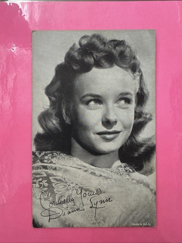 1940’s Diana Lynn Arcade Exhibit Card Postcard EX. | eBay