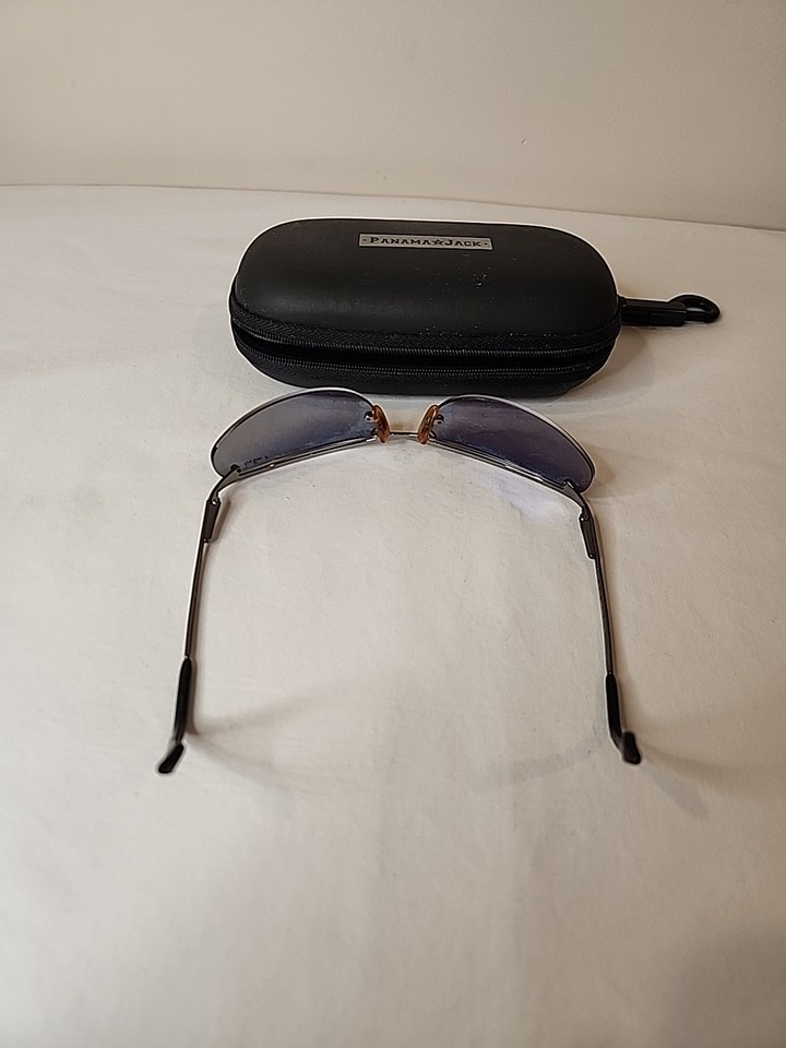 Ray-Ban RB 3179 TOP BAR 004/82 Polarized Gunmetal Half Rim Wrap ...