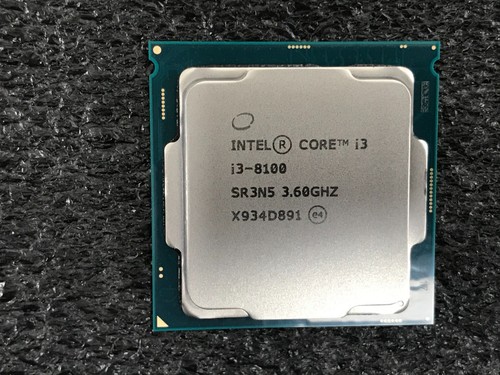 Intel Core i3-8100 3.60GHz Quad-Core CPU Processor SR3N5 LGA1151 - CPU673 | eBay