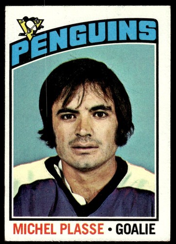 1976-77 Topps Hockey Card Michel Plasse Pittsburgh Penguins #172 | eBay
