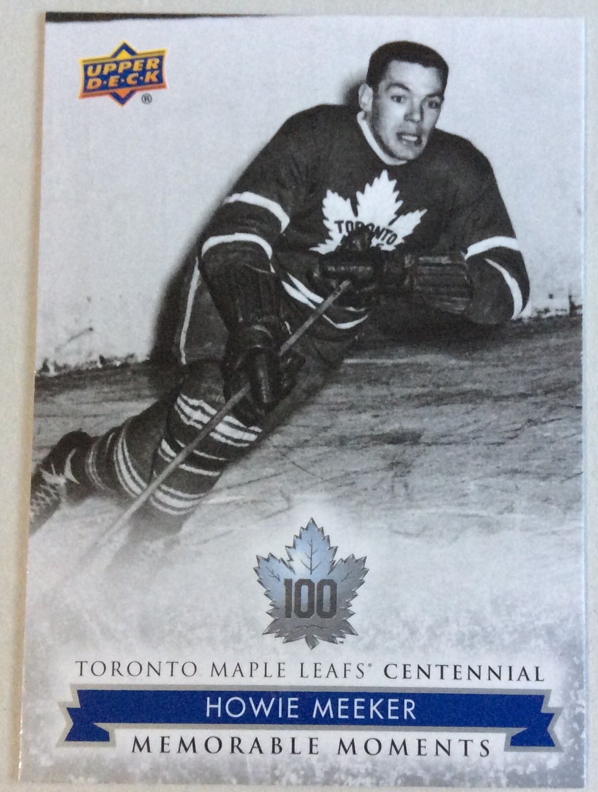 2017 HOWIE MEEKER UD TORONTO MAPLE LEAFS CENTENNIAL MEMORABLE MOMENTS ...