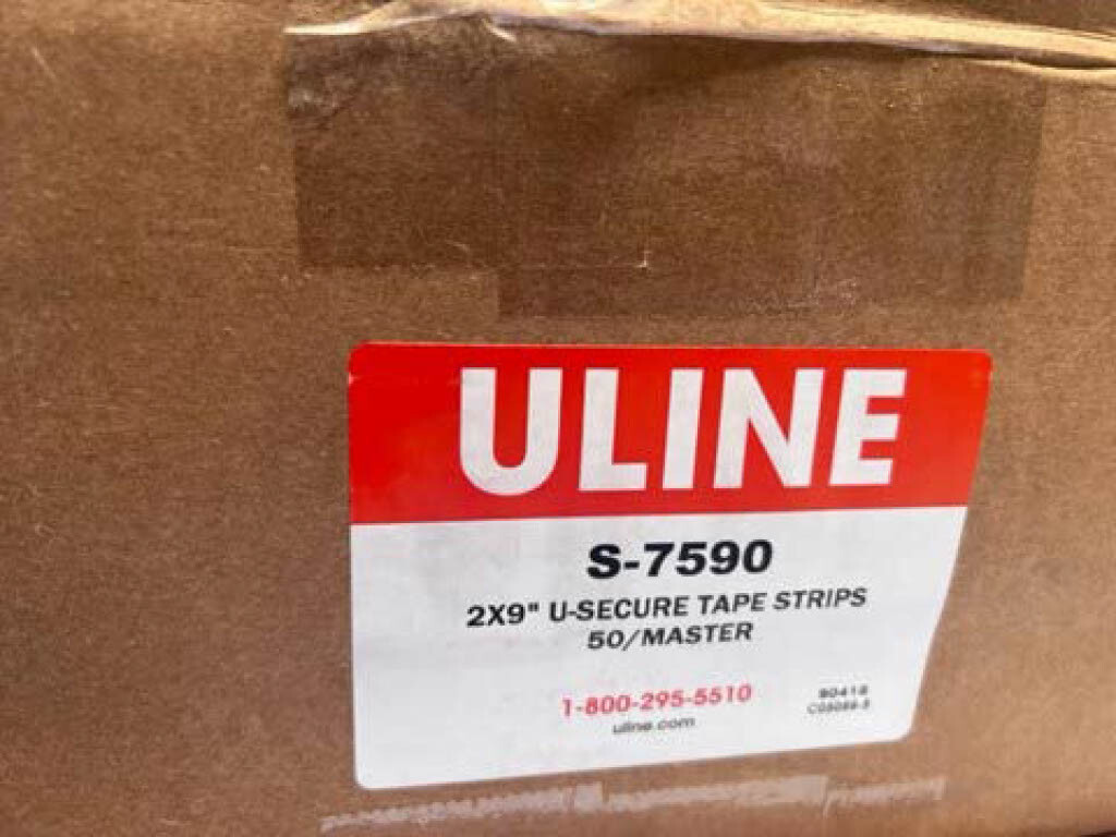 U-Secure Security Tape Strips - 2 x 9" | eBay