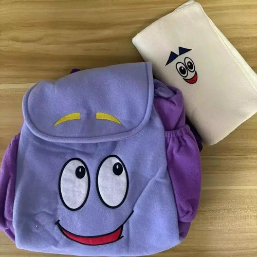 2025 Dora Explorer Backpack Rescue Bag with Map Toys Purple Kids Gift ...