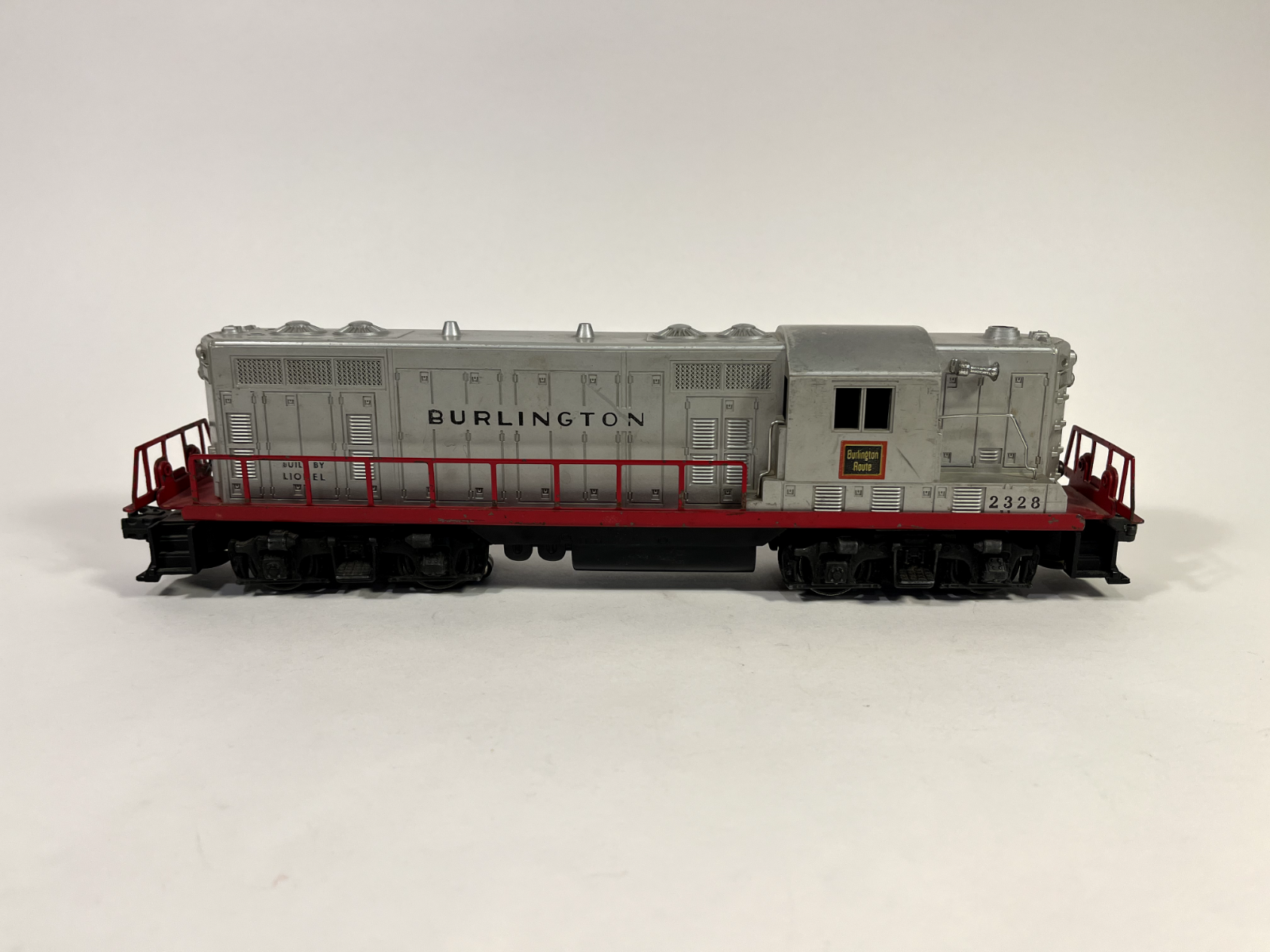 Lionel 2328 Burlington GP-7 Diesel Locomotive, WORKS!, in Repro box ...