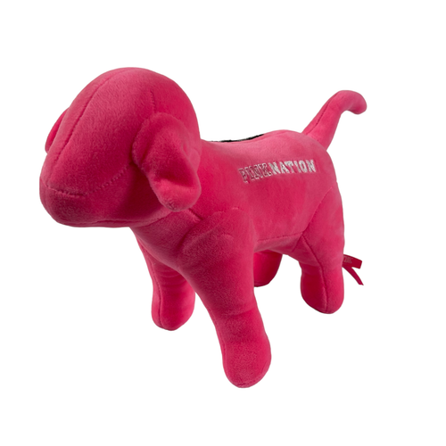 A34 Victorias Secret Pink Nation Puppy Dog Plush 12" Stuffed Toy Lovey ...