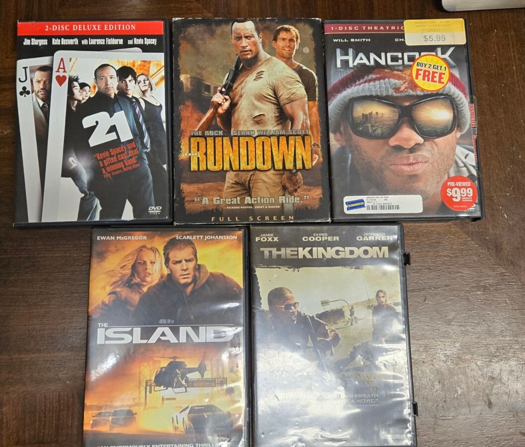 5 Action Pack DVD's What Have You On The Edge | eBay