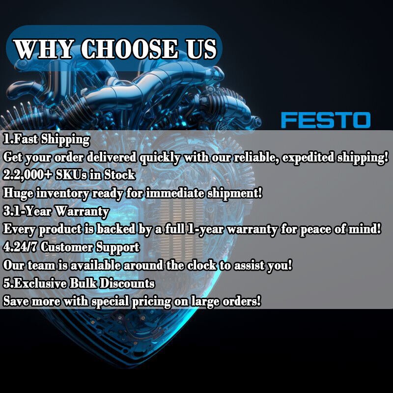 10 PCS New Festo 2309 U-3/8 1396092 Silencer | eBay