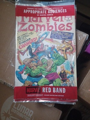 MARVEL ZOMBIES: RED BAND #1 SCOTT KOBLISH POLYBAGGED RETRO VARIANT ...