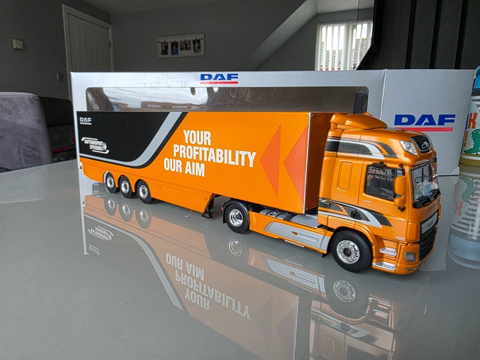 DAF CF and Box trailer DAF Trucks Livery ***1/50***MINT*** | eBay UK
