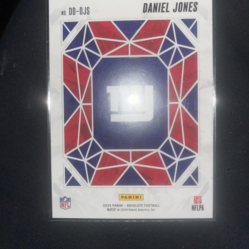 2024 Panini Absolute Football Draft Diamonds Daniel Jones DD-DJS NY ...