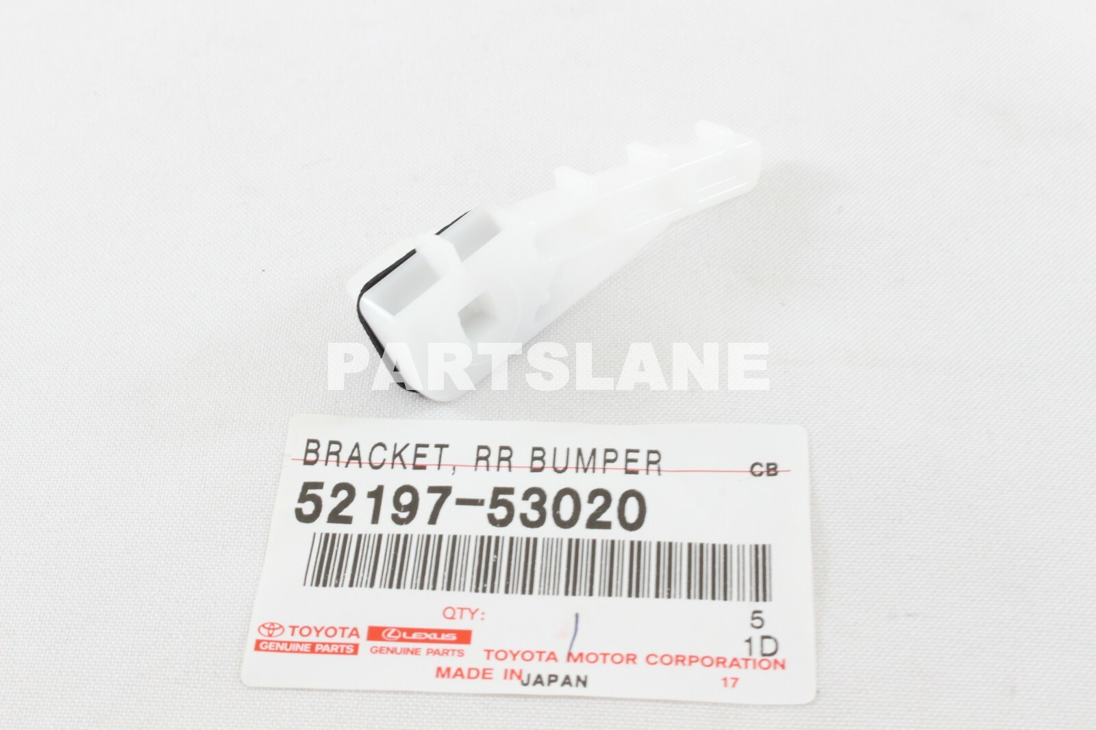 5219753020 Genuine Toyota Bracket Rear Bumper Seal RH 52197-53020 for ...