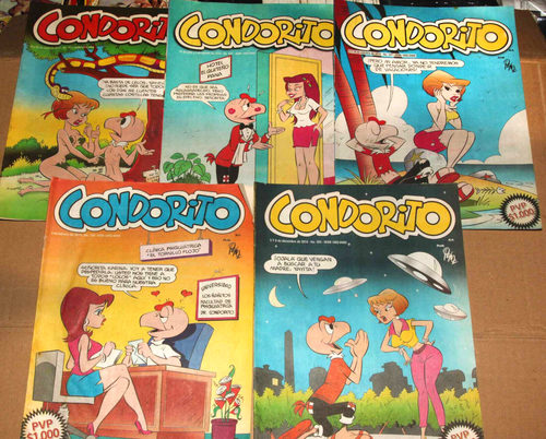 5 Condorito Comics 2000's LikeNew VF Hot Chicas Spanish VF Weeklys Semanales | eBay