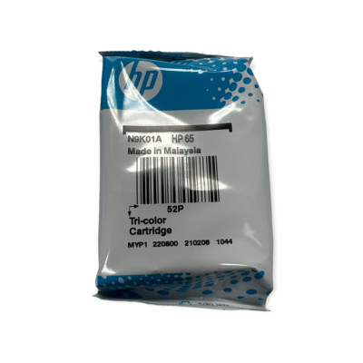 Genuine HP 65 Ink Cartridge color Pack for HP 2622 3752 3722 printer | eBay