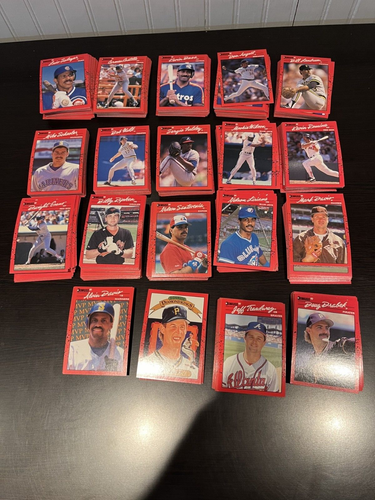 1990 Donruss Baseball Near Complete Set 563/716 No Duplicates | eBay