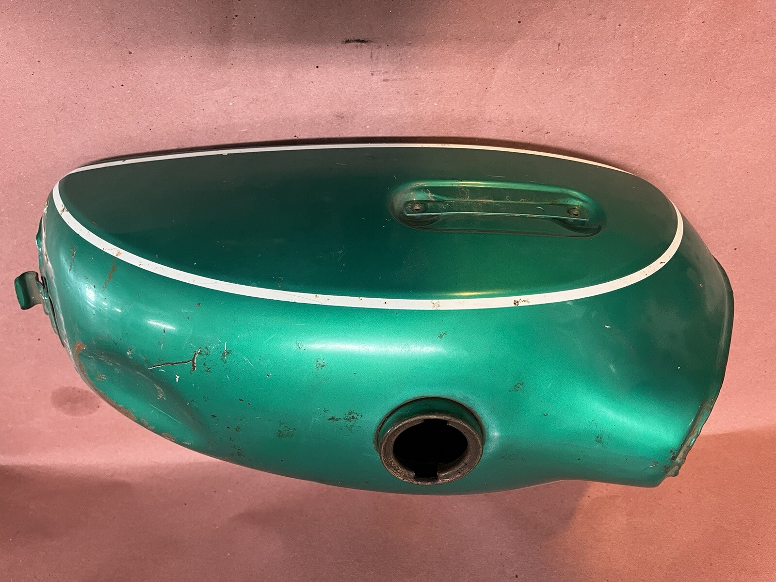 1970 YAMAHA CT1-B ENDURO GAS FUEL TANK GREEN PART # 248-24110-00-05 LAST ONE. | eBay