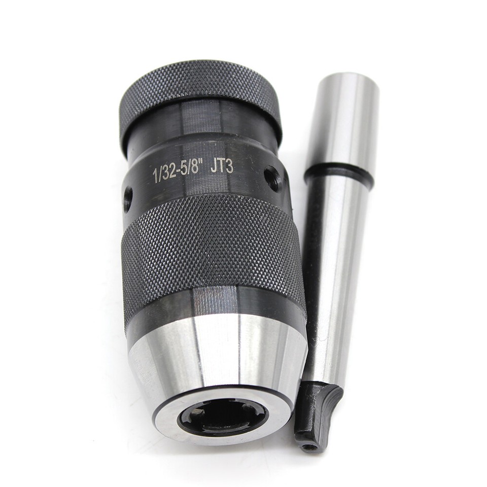 1/32-5/8" 3JT PRO Series Keyless Drill Chuck + JT3-MT2 Taper Arbor ...