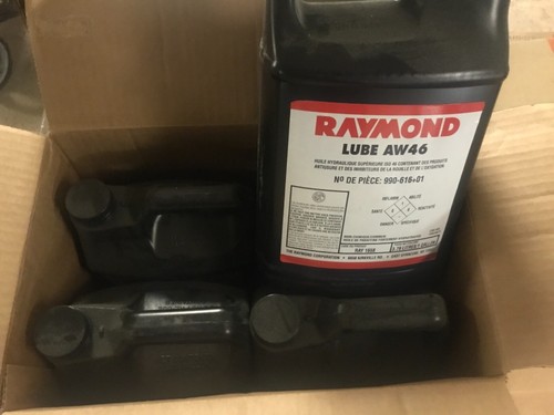 990-616-01 Aw46 Super Gr Hydraulic Oil: Raymond 4 GALLONS 1658 ...