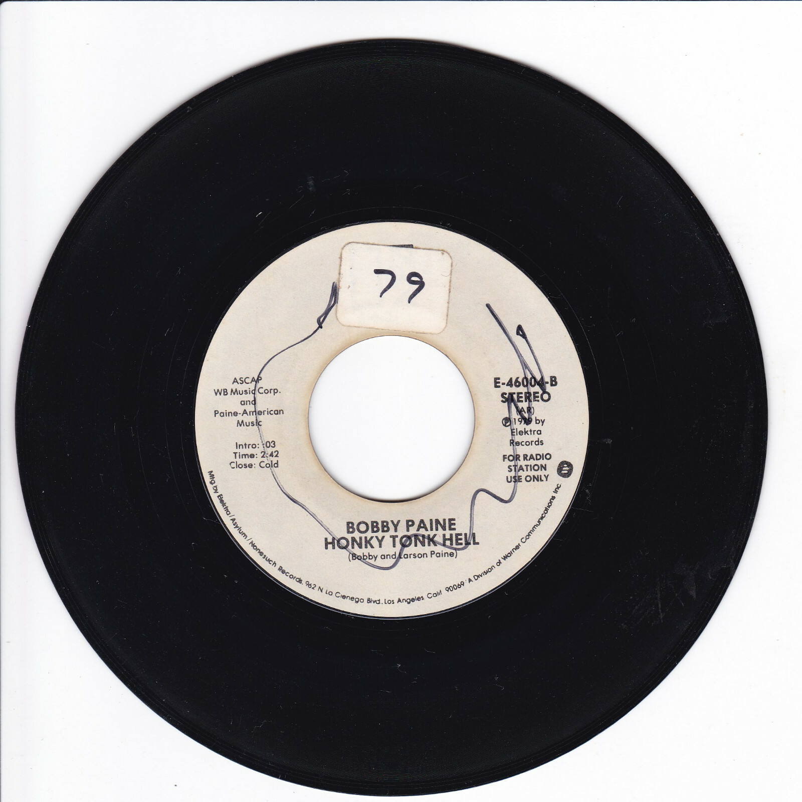 BOBBY PAINE The High Cost Of Livin' VG+ 45 RPM | eBay