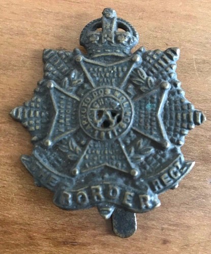 RARE GENUINE WW1 WWII THE BORDER REGIMENT CAP BADGE BERET | eBay UK