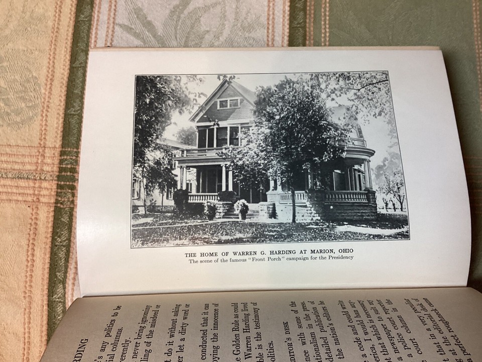 Vtg 1923 - THE LIFE OF WARREN G. HARDING by Willis Fletcher Johnson - Good | eBay