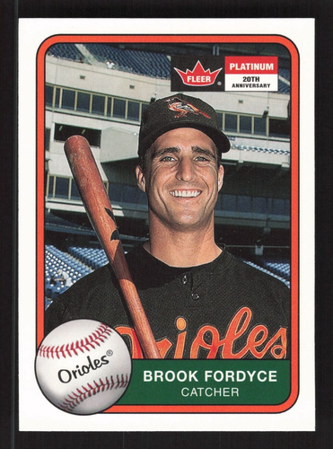 2001 Fleer Platinum Brook Fordyce #44 Baltimore Orioles | eBay