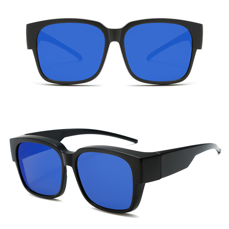 Men Women Fit Over Wrap Around Glasses Polarised Sunglasses Driving ...