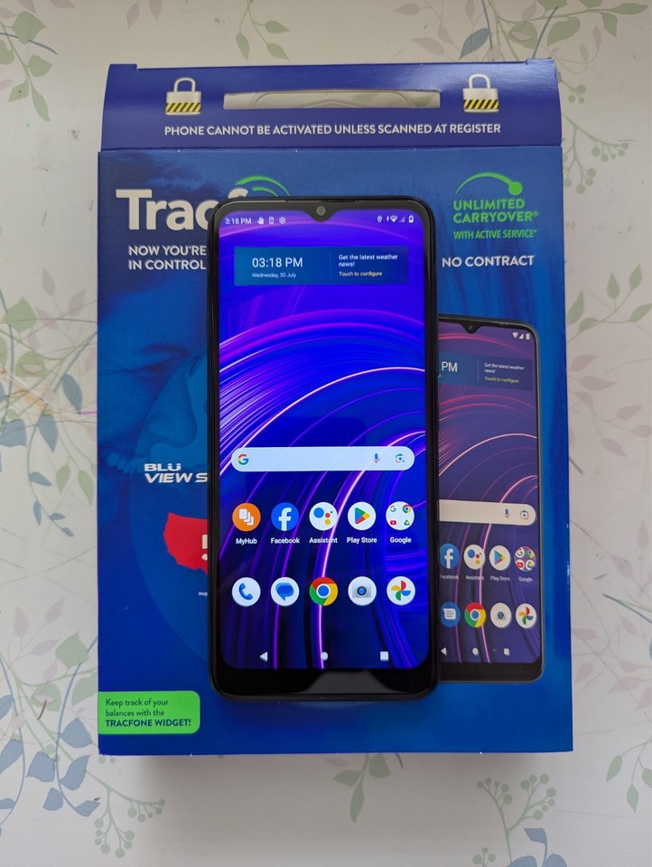 UNLOCKED Tracfone BLU View Speed 5G B1550VL | eBay