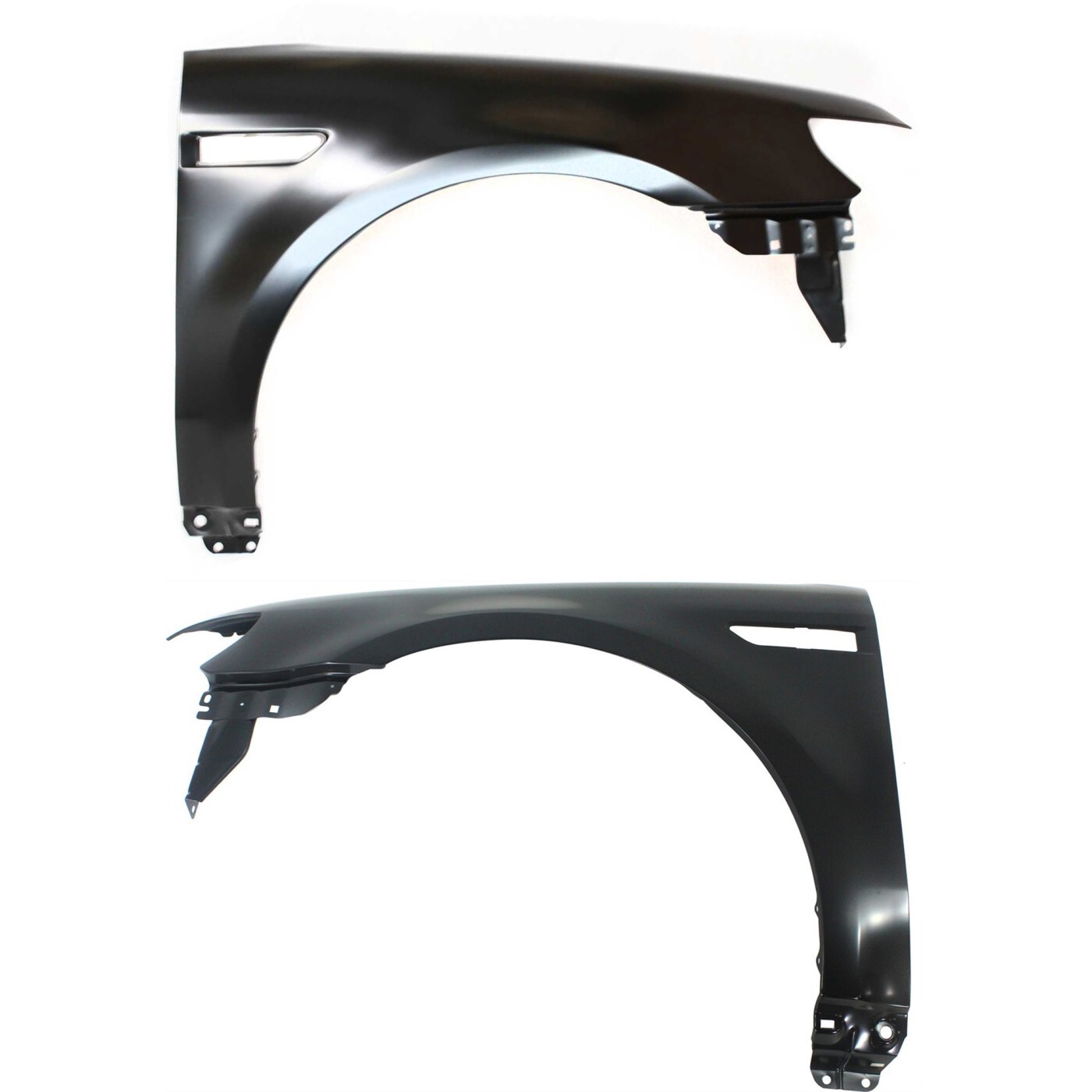 Fender Set For 2008-2009 Ford Taurus Front Primed Steel w/ Applique ...