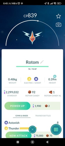 Pokémon Rotom GO | eBay