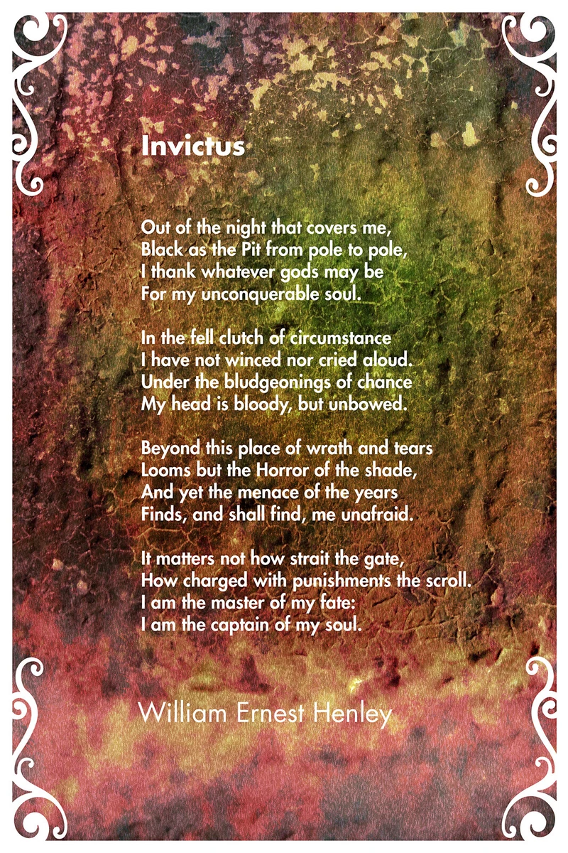 William Ernest Henley Invictus Poem Meaning | Sitedoct.org