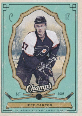 2009-10 UD Champ's GREEN #76 JEFF CARTER - Philadelphia Flyers | eBay.de