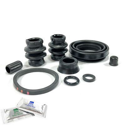 REAR CALIPER REPAIR KIT SEALS FITS: MINI ONE COOPER inc S R56 R57 07-14 ...