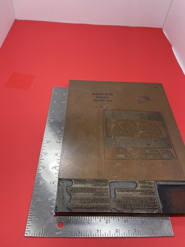 VINTAGE COKE MACHINE BRASS PRINTING PRESS VENDING MACHINE STAMP | eBay