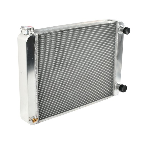 27.5" x 19" Universal Racing 2 Row Double Pass Aluminum Radiator for ...
