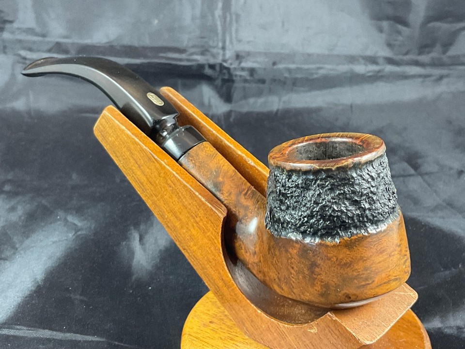 JOBEY Asti 230 Half Rusticated Smoking Pipe - Mixed Grain Burl Briar | eBay