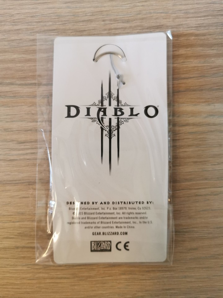 BlizzCon 2015 - Diablo III - Cute but Deadly Diablo keychain - NEW ...