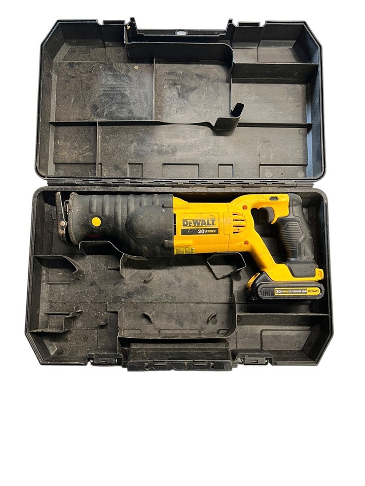 DEWALT DCS380 20V MAX RECIPROCATING SAW W/BATTERY AND CASE (RE-DC ...