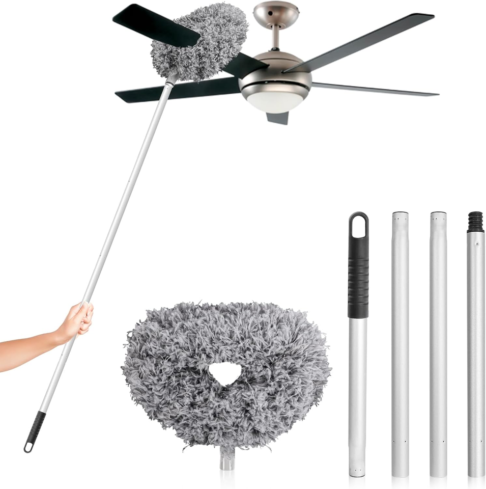Ceiling Fan Cleaner Duster High Ceiling Extended Fan Blade Cleaner from ...
