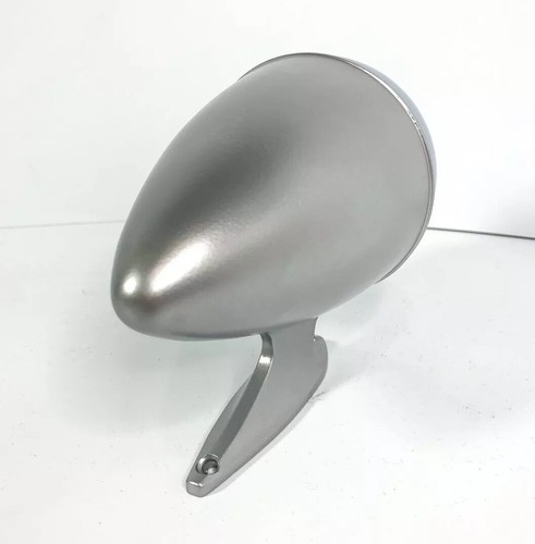 Pair Premium Bullet Style Silver Side Mirrors For 1965-1968 Ford ...