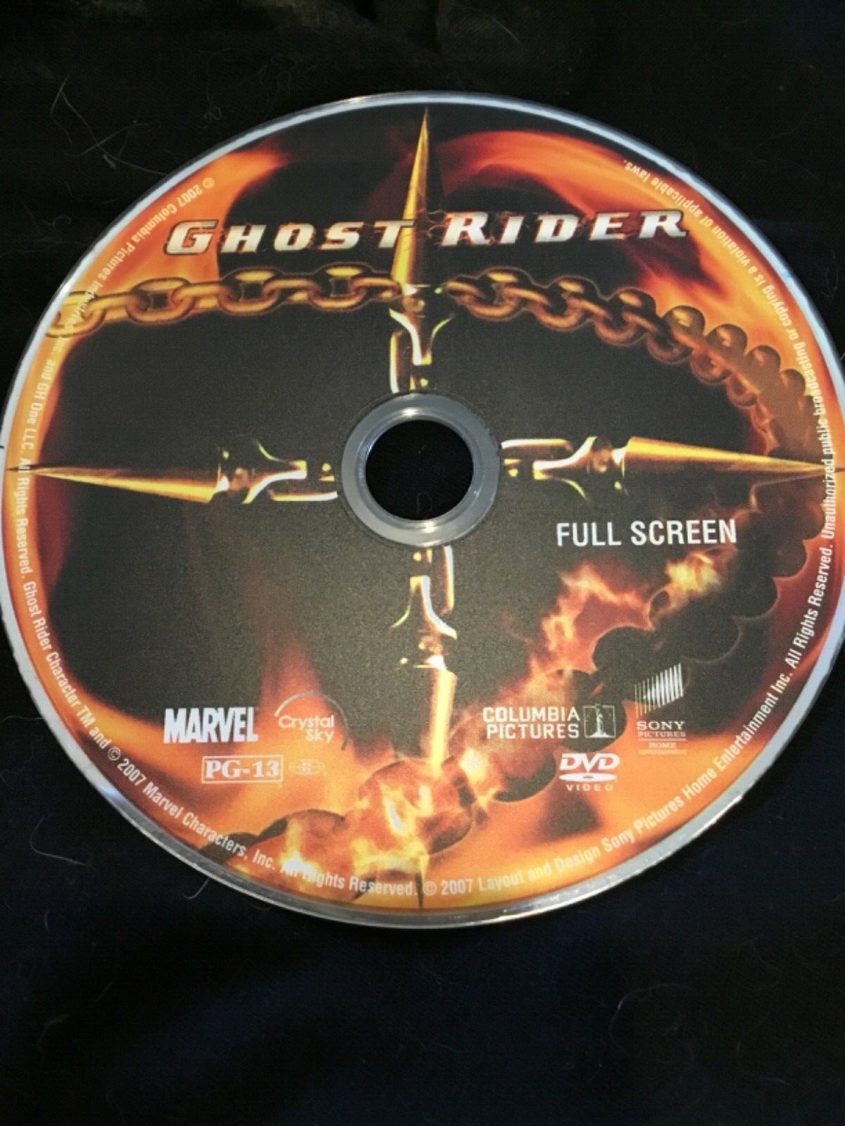 Ghost Rider (DVD, Fullscreen) ~Disc Only~ | eBay