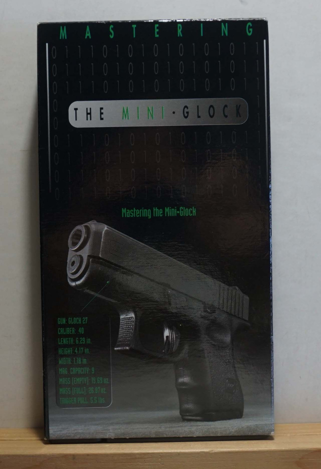Mastering the Mini-Glock VHS Tape Instructions Guide Guns Pistols Lenny ...