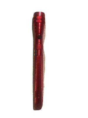 Red Magnetic LED Worklight Flashlight w/ Extendable & Flexible Head | eBay