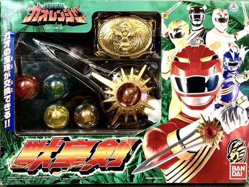 Power Rangers Wild Force Gaoranger DX Zyukoken Crystal Saber Weapon ...