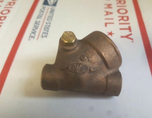 NIBCO S-413-B Bronze Check Valve - 1/4" Sweat | eBay