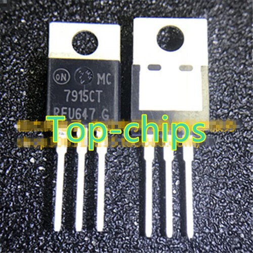 5PCS MC7915CTG IC REG LDO -15V 1A TO220AB MC7915 7915 MC7915C 7915C ...
