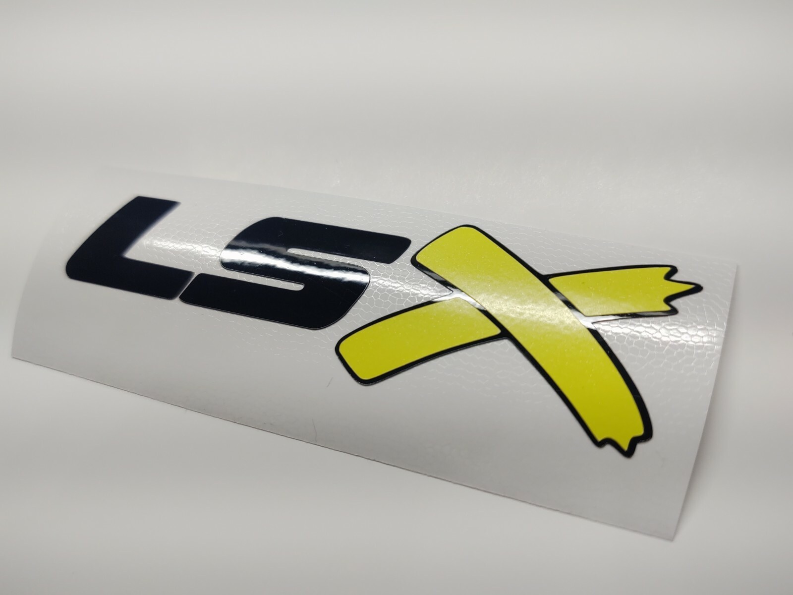LSX Sticker decal vinyl ls x for c10 corvette camaro chevy GM black w ...
