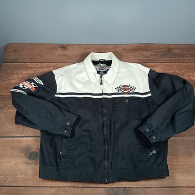 Harley-Davidson Road Hog Head Motorcycle jacket size XL | eBay